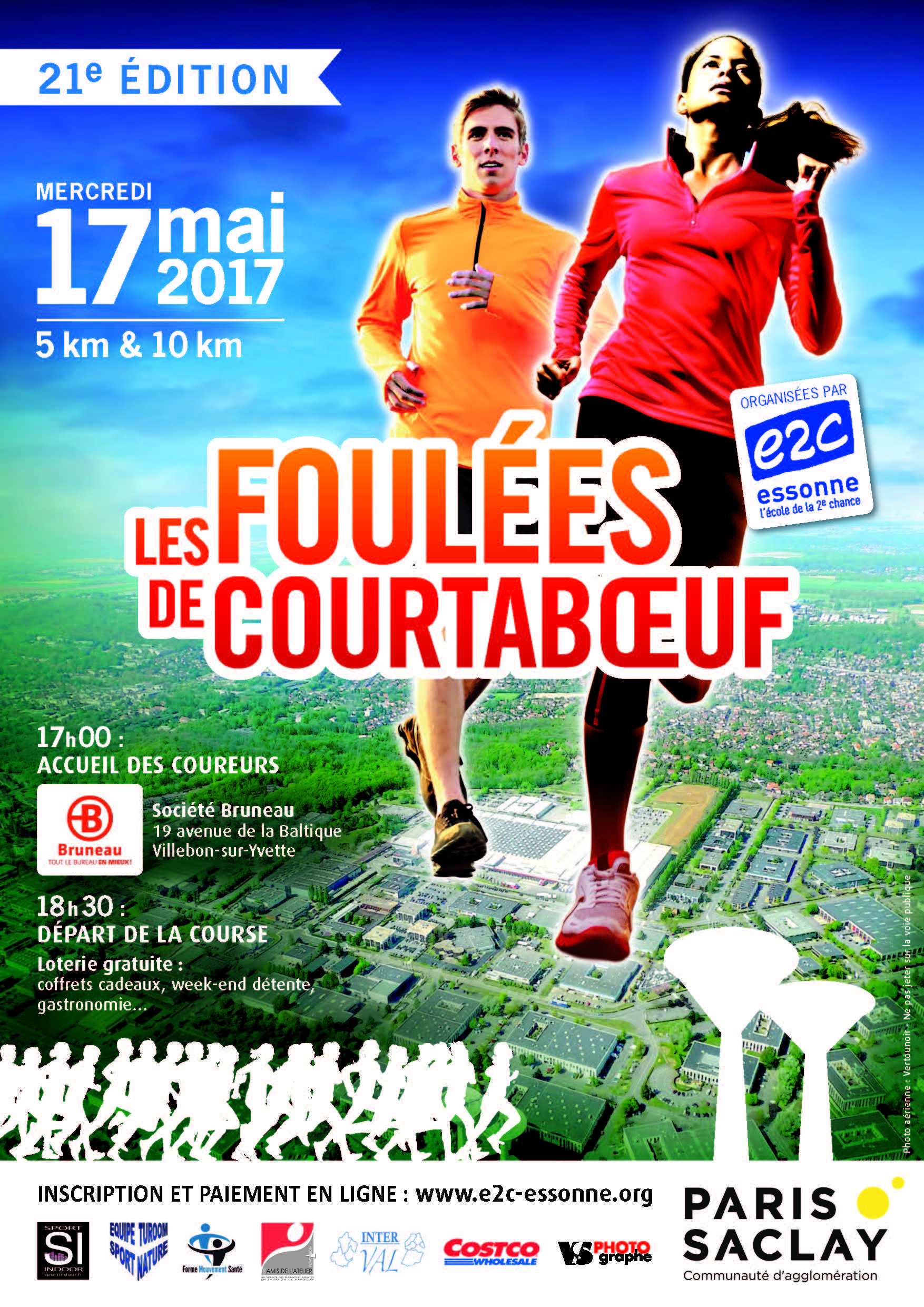 Foulées de Courtaboeuf: votre équipe dans la course - Aérométrologie